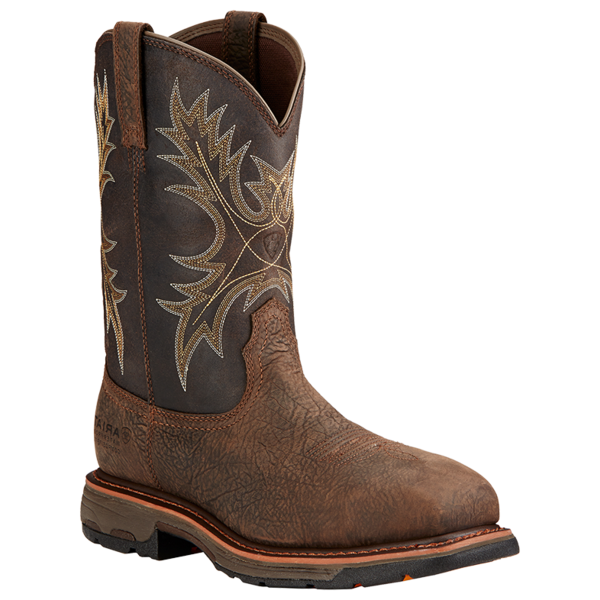 Men's Ariat Workhog Composite Toe Waterproof Western Work Boot