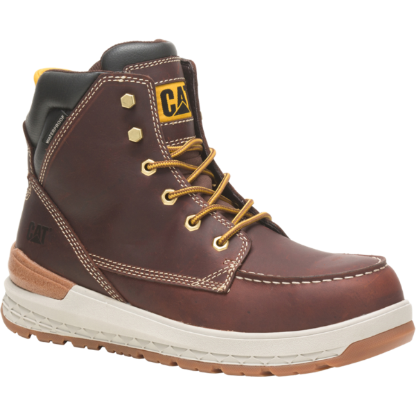 Men's CAT Impact Nano Toe EH WP 6" Work Boot