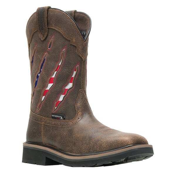 Men's Wolverine Rancher Claw Steel Toe WP Western Boot