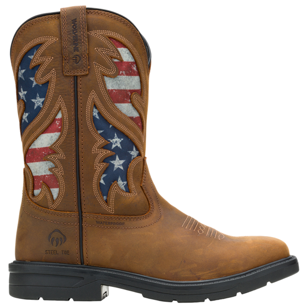 Men's Wolverine Rancher Steel Toe EH WP Western Boot